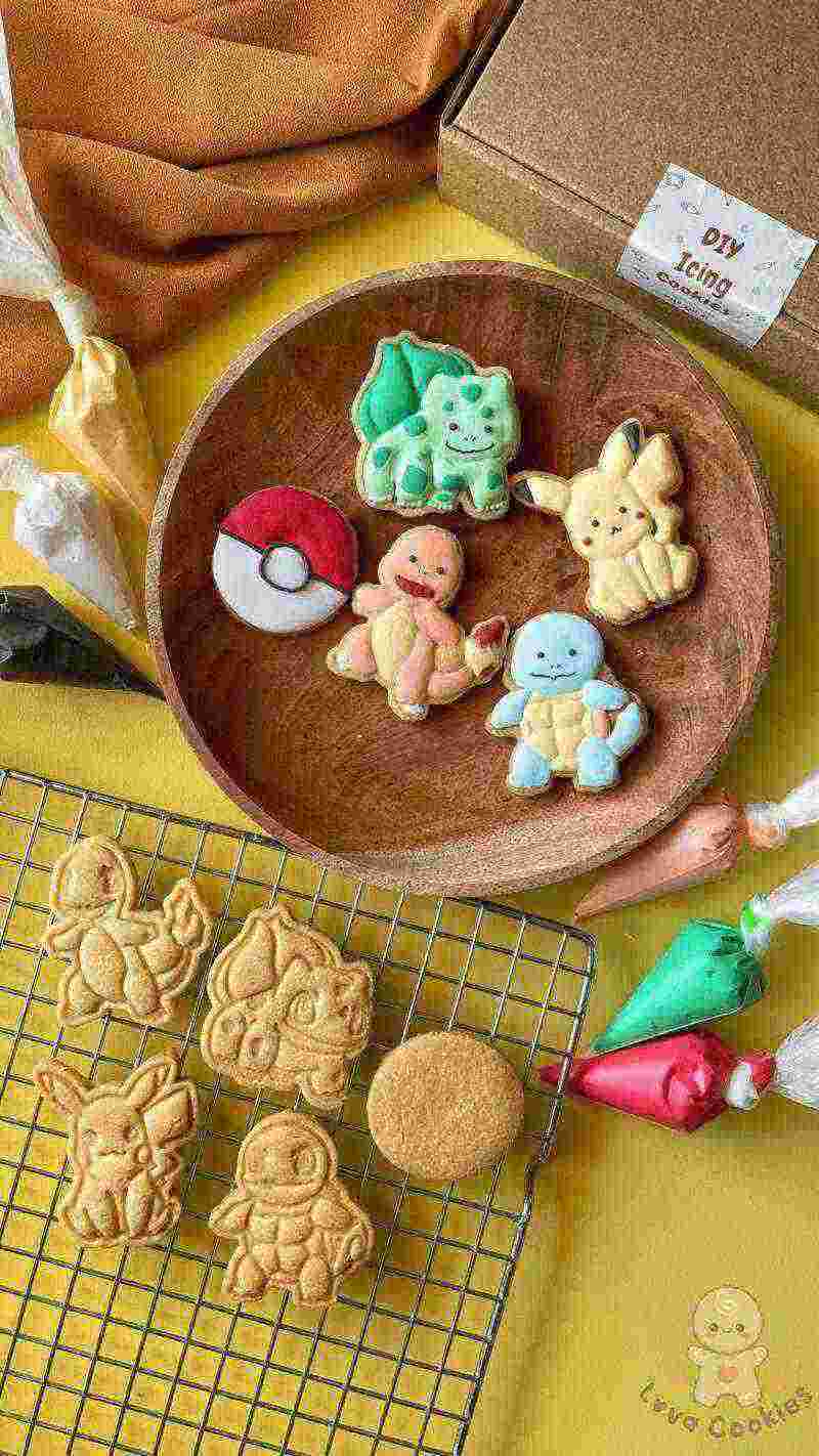 Jual DIY (Do It Yourself) Icing Cookies Lova Cookies Menghias Cookies ...