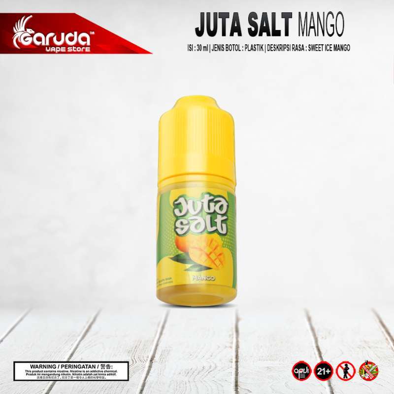Jual Liquid Saltnic Juta Salt Mango RSR 30ml Bercukai di Seller Garuda ...