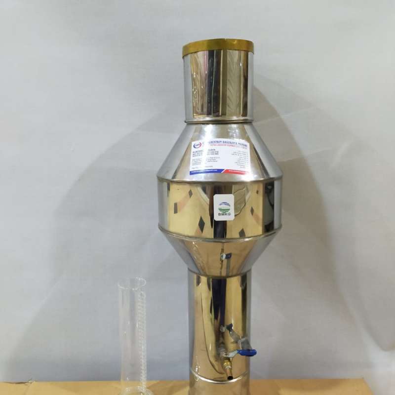 Jual RECOMMENDED Ombrometer-alat curah hujan stainless standar BMKG di ...