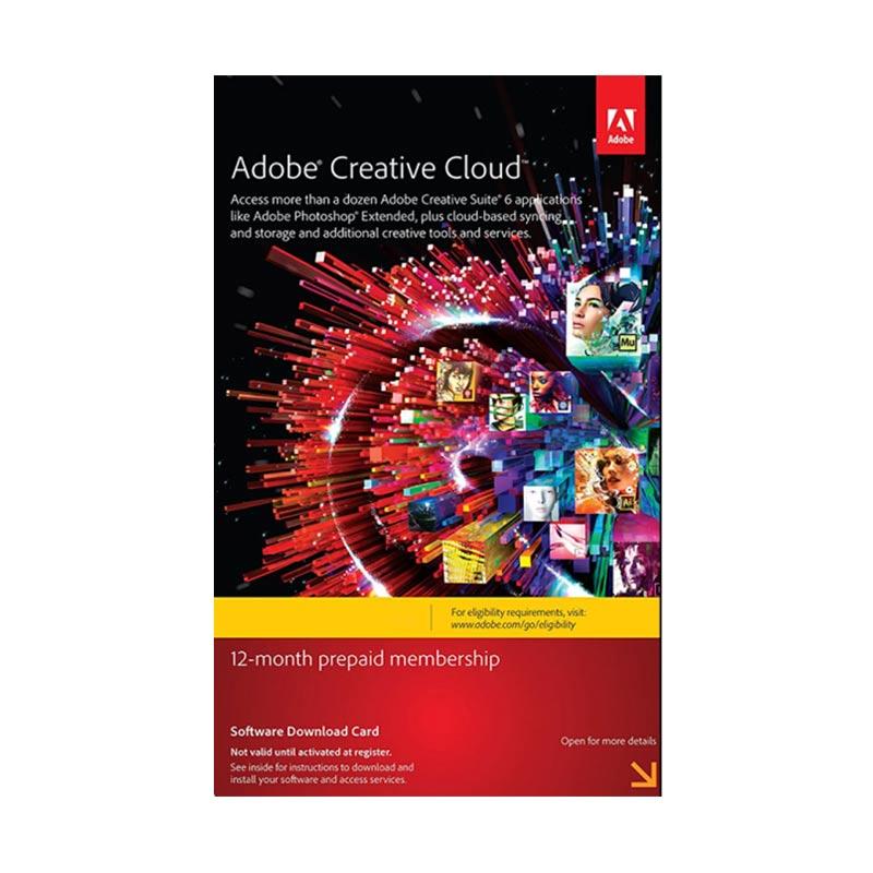 Jual Adobe Creative Cloud CC Origional License 2018 Software di Seller ...