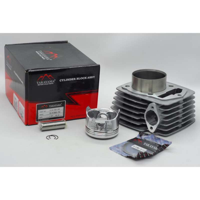 Jual [Original] Cylinder Block Assy + Piston + Ring Blok Mega Pro/Pro ...