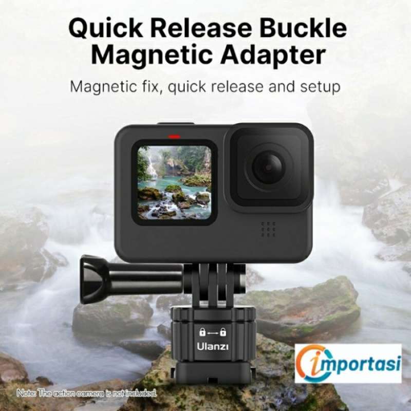 Promo ULANZI GP-11 MAGNETIC QUICK RELEASE MOUNT ADAPTER GOPRO 5 6 7 8 9 Diskon 10% di Seller ...