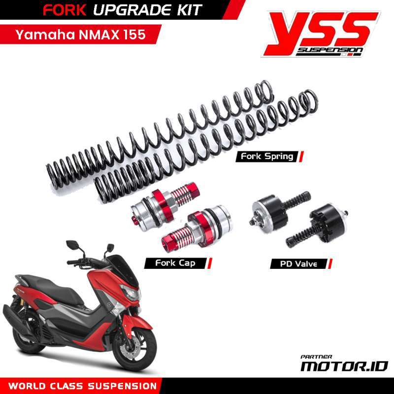 Promo YSS Upgrade Kit Front Fork Yamaha Nmax 155 Upgrade Kit Shock ...