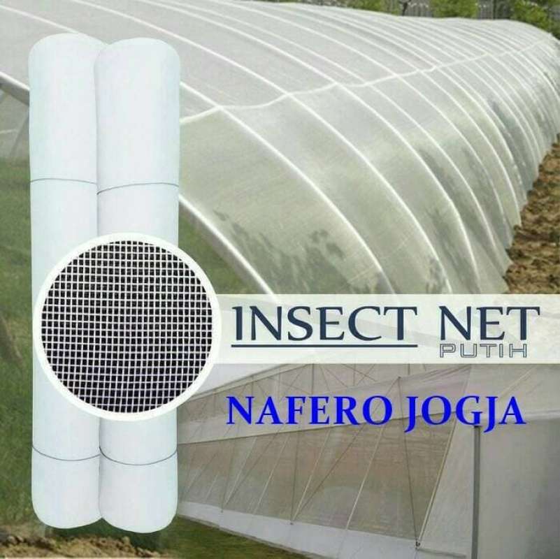Jual JARING SERANGGA UNTUK PERTANIAN PUTIH MESH50 PERANGKAP SERANGGA 1 ...