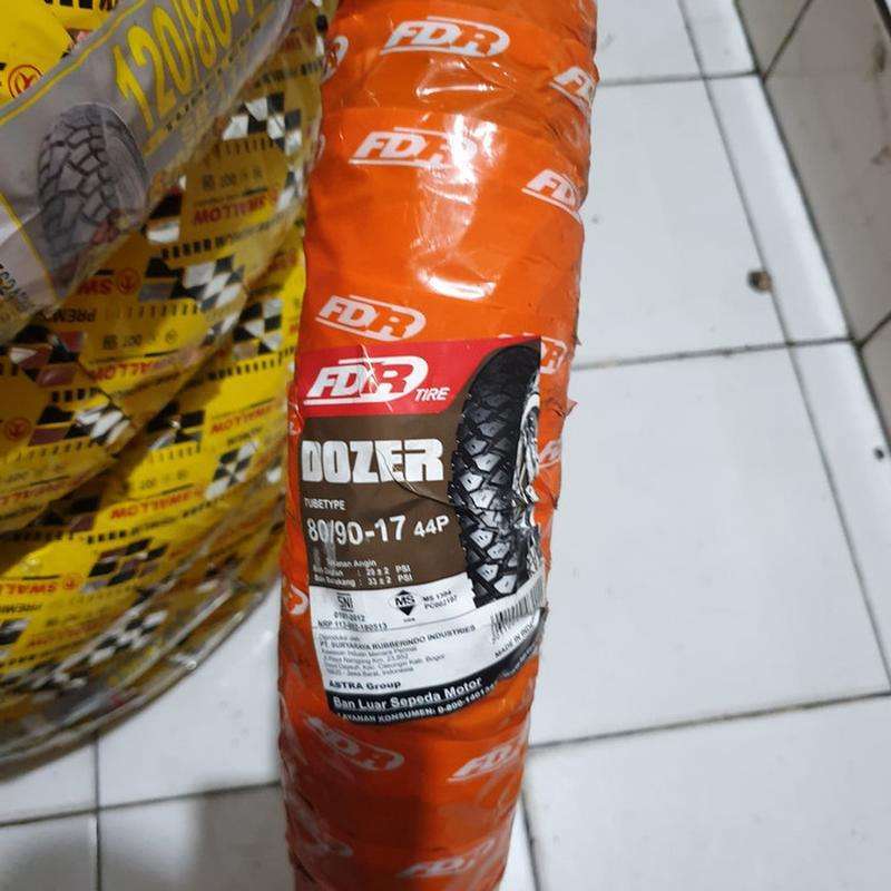 Jual ban luar fdr 80/90-17 dozer (bukan tubeless) di Seller Bev motor ...