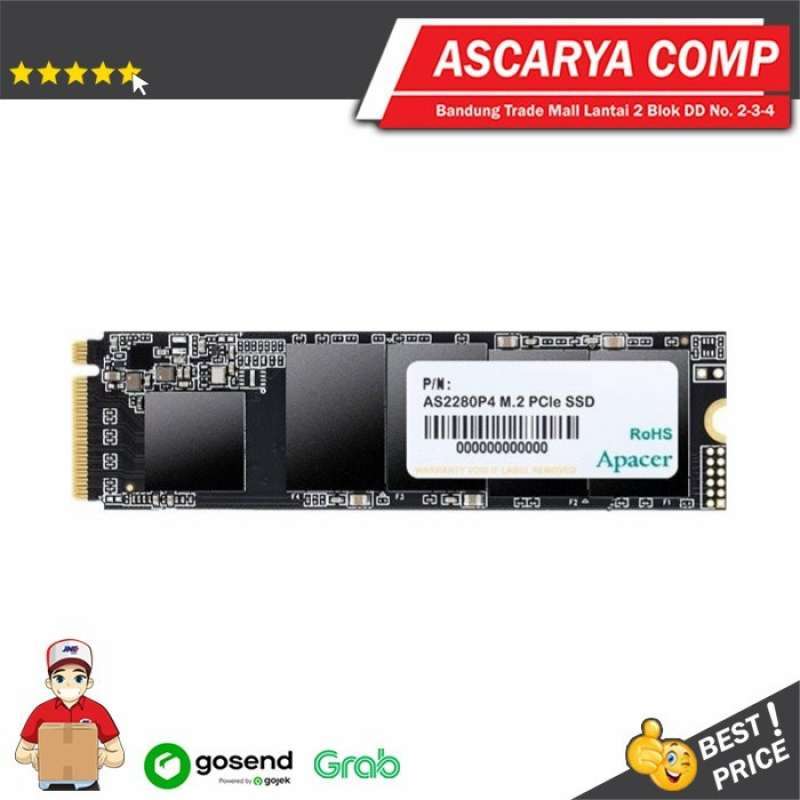 Jual Apacer AS2280P4 M.2 NVMe 512GB / SSD APACER 512GB NVME / SSD 512GB ...