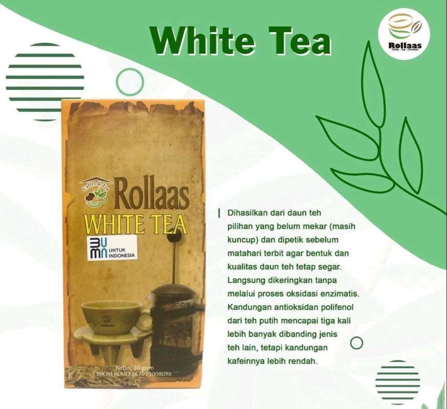 Jual Original White Tea/Teh Putih di Seller F93Store - Jember Kidul ...