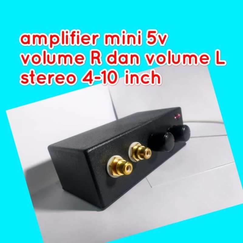 Jual Jual Mini Amplifier Stereo 2 Channel 5V AMPLI MINI 5V AMPLIFIER ...