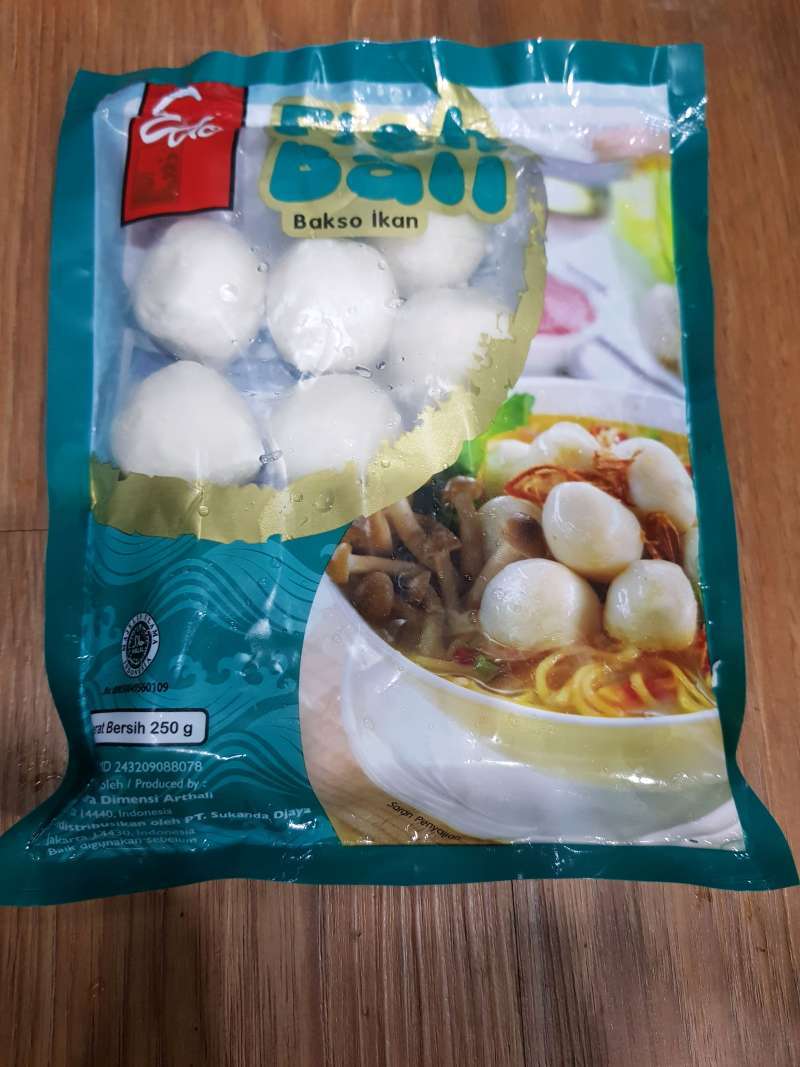 Jual Edo Fish Ball Bakso Ikan 500 Gram di Seller Farrel Shop - Duri ...