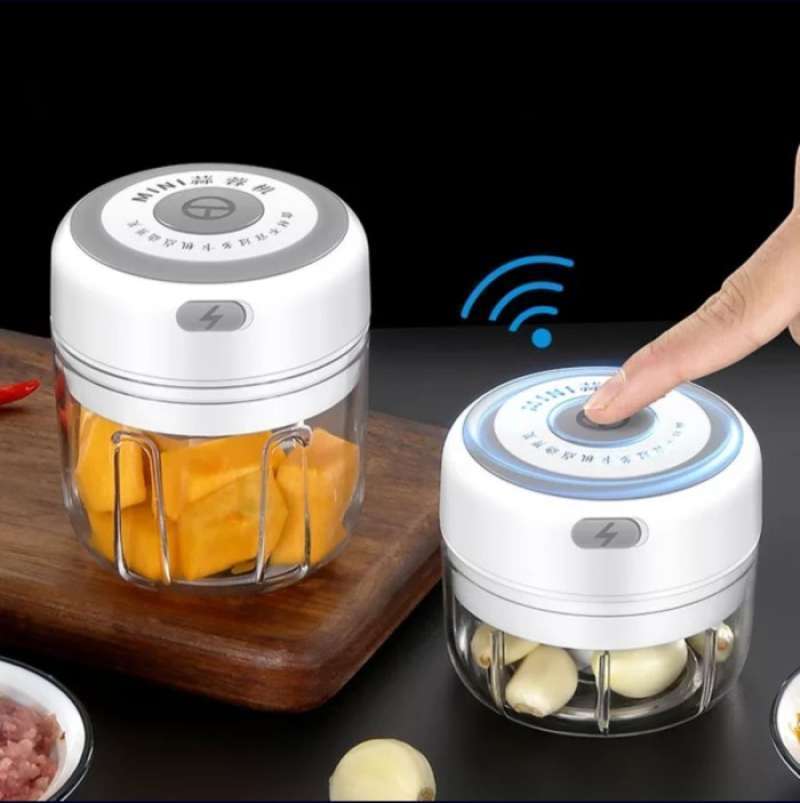 Jual Mini Chopper Portable Elektrik Rechargeable USB - 100 ML, Merah ...