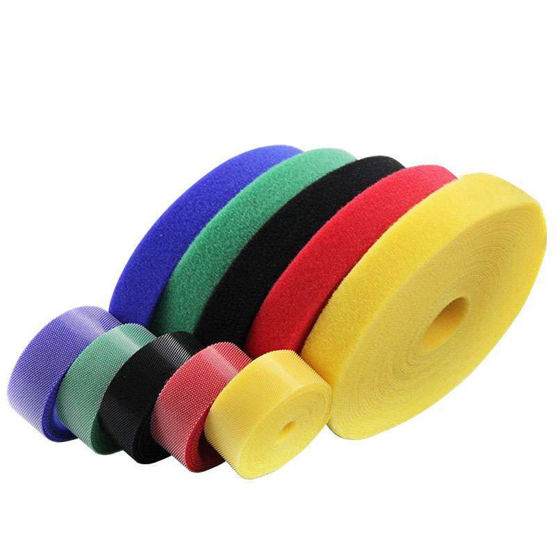 Promo Velcro Strap Gulungan 10 mm 1 cm cable Tie Roll Pengikat Kabel ...