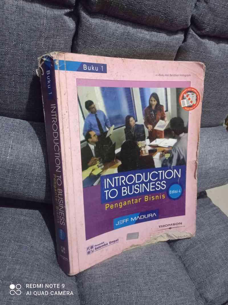 Jual buku 1 Introduction to Business Pengantar Bisnis Edisi 4 Jeff Madura di Seller NB Stock ...