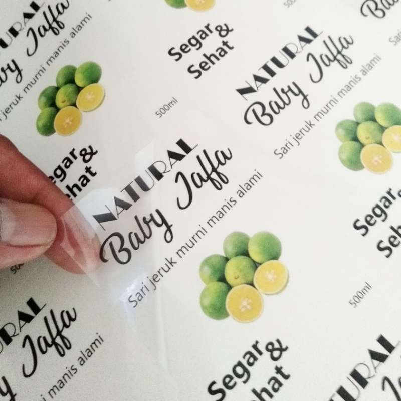 Jual Stiker Label Transparan A3+ di Seller M. STORE PUBLIC - Duri ...