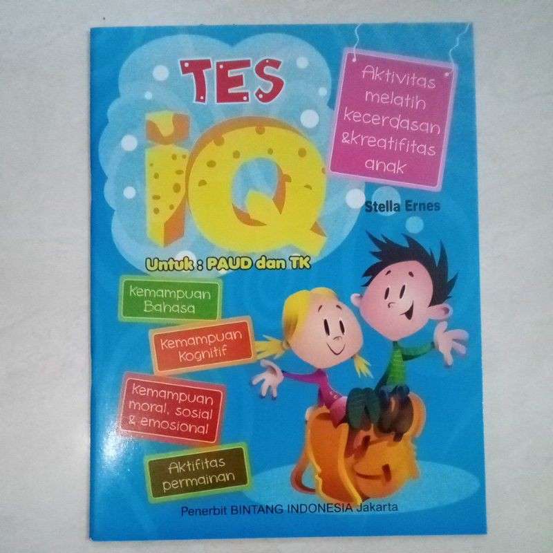 Jual Buku Test Iq Aktivitas Melatih Kecerdasan Kreatifitas Anak Untuk ... Jual Buku Test Iq Aktivitas Melatih Kecerdasan Kreatifitas Anak Untuk ...