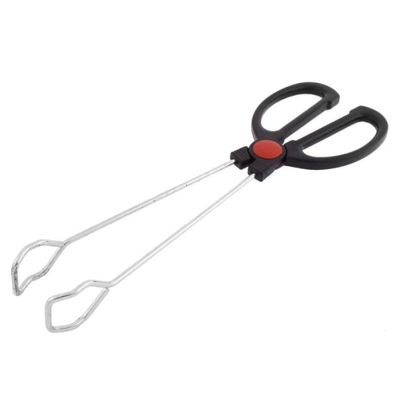 Jual Food Tong 30cm capitan gorengan / makanan dengan gagang hitam di ...