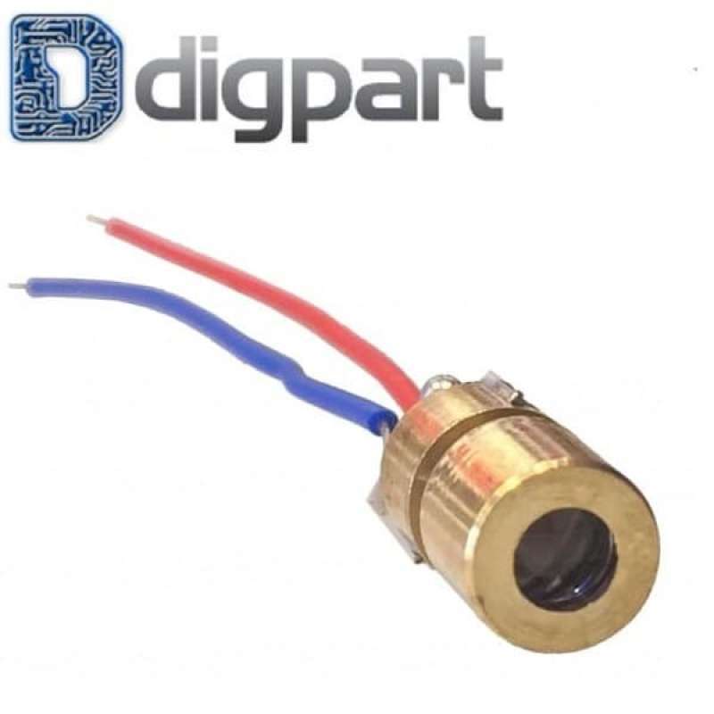 Jual Laser 5V 650nm 5mW Laser Red Dot Module Laser diode Laser pointer ...