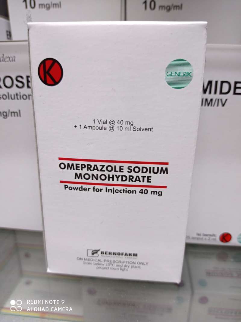 Jual Omeprazole Sodium 1 Vial Di Seller Quin Shop - Pal Meriam, Kota ...