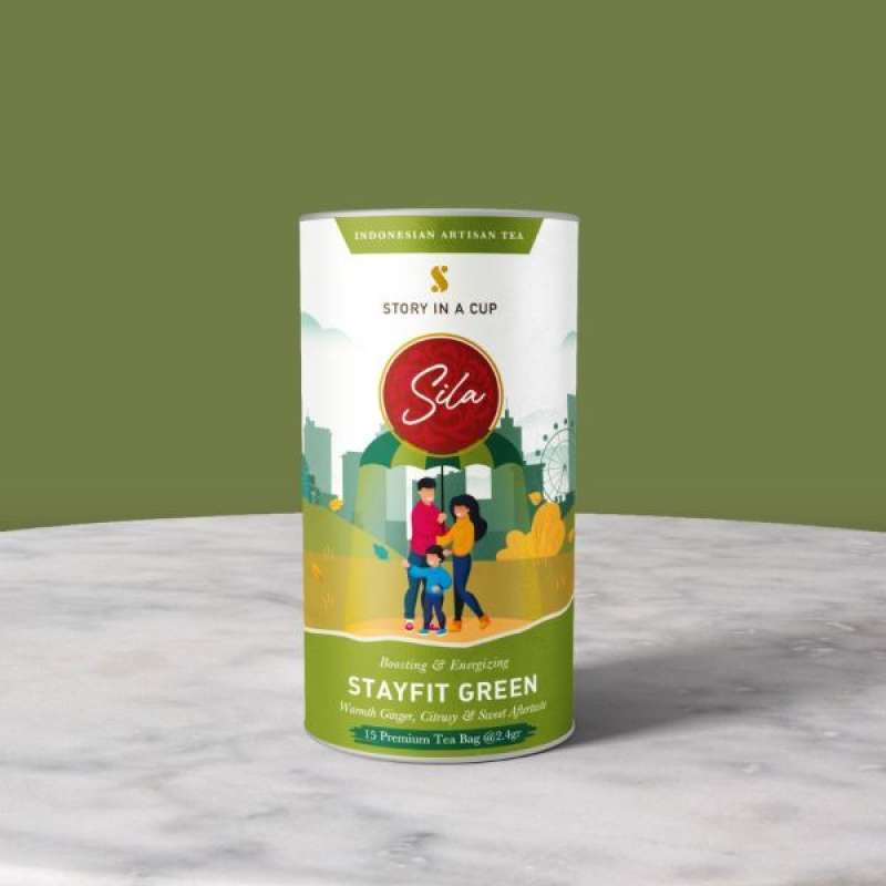 Jual ARTISAN TEA | StayFit Green | Canister | Teh Premium | Green Tea ...
