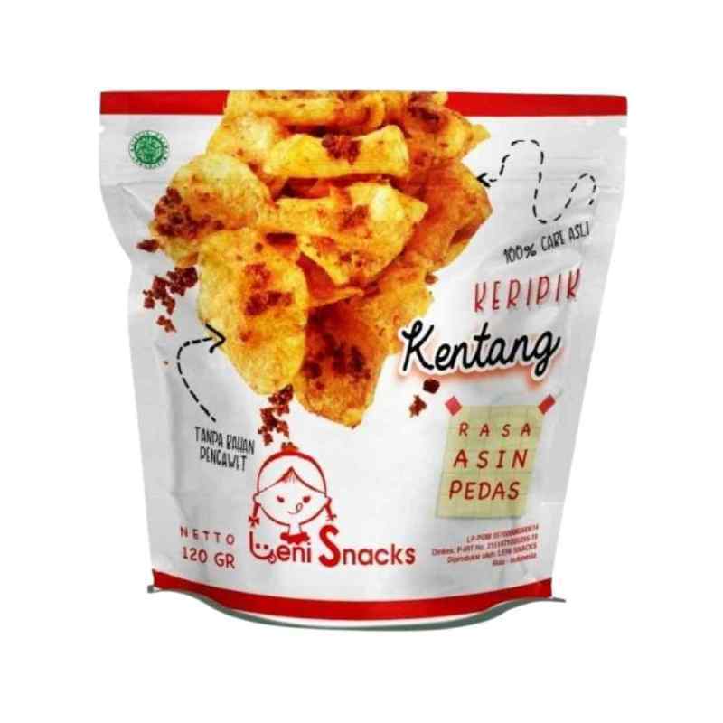 Jual Leny snack keripik kentang asin pds 120g di Seller Ranch Market ...