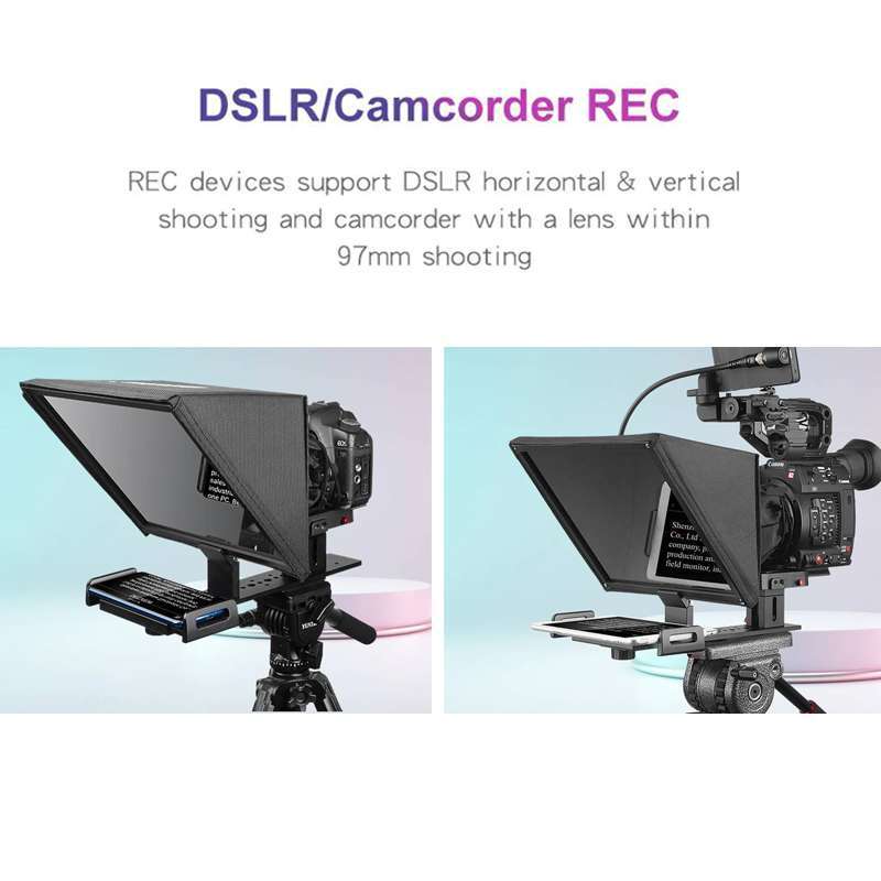 Jual Jpc Kemang Desview T12 Broadcast Teleprompter Camera Dslr ...