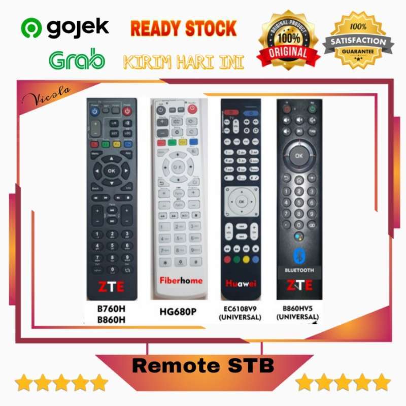 Jual Remote Remot STB ZTE B760H B860H Fiberhome HG680P Huawei EC6108V9 ...