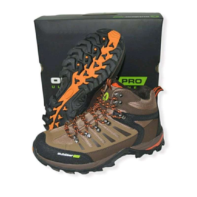 Jual Sepatu Gunung Lynk Outdoor Pro Hiking Shoes - Coklat 42 Di Seller ...