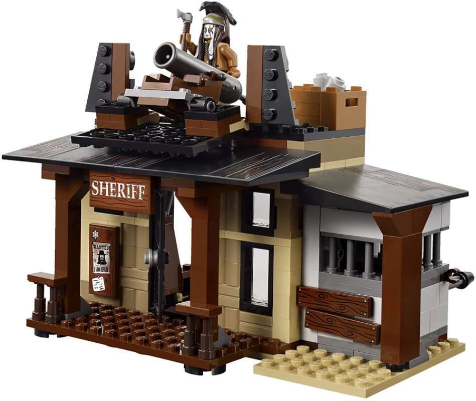 Promo Lego Lone Ranger 79109 Colby City Showdown Cowboy Bank 5 ...