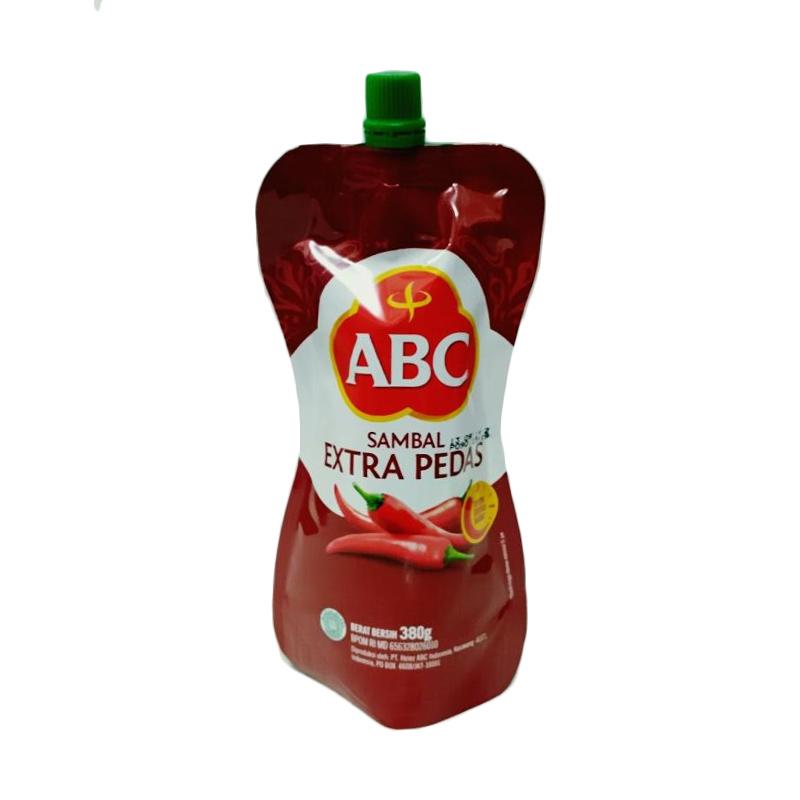 Jual ABC Saos Sambal Extra Pedas [380 g/ Pouch] di Seller ViShoppu ...