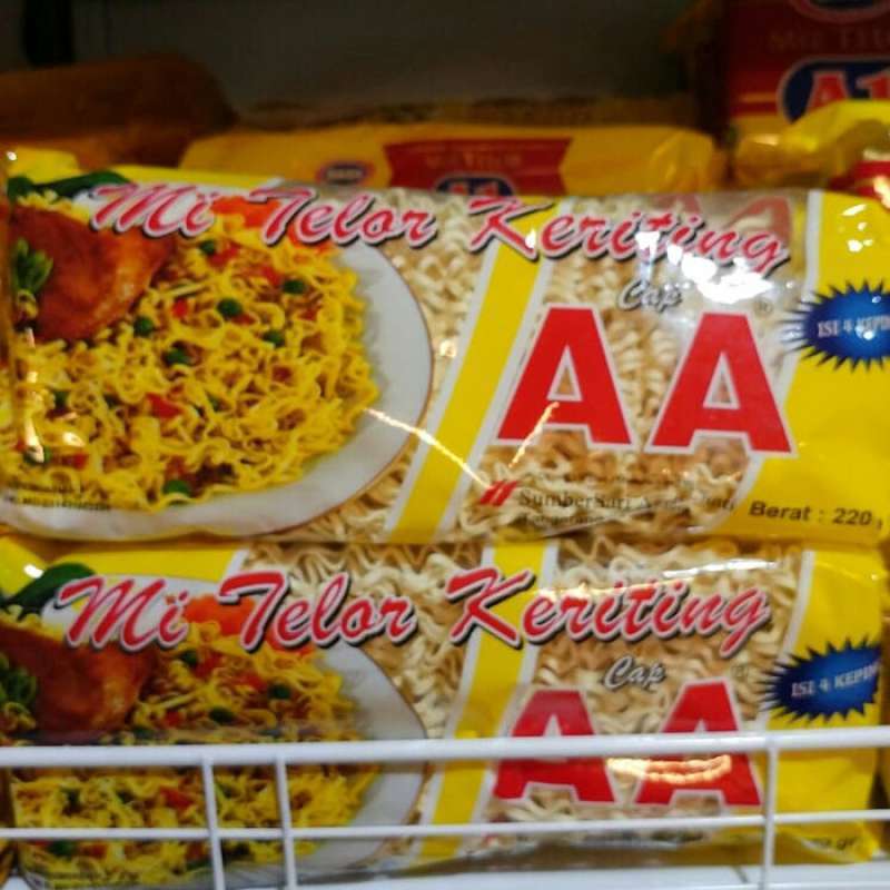 Jual Mie Telor AA Keriting [ 1 DUS / 20 PCS ] di Seller ANEKA BOGA ...