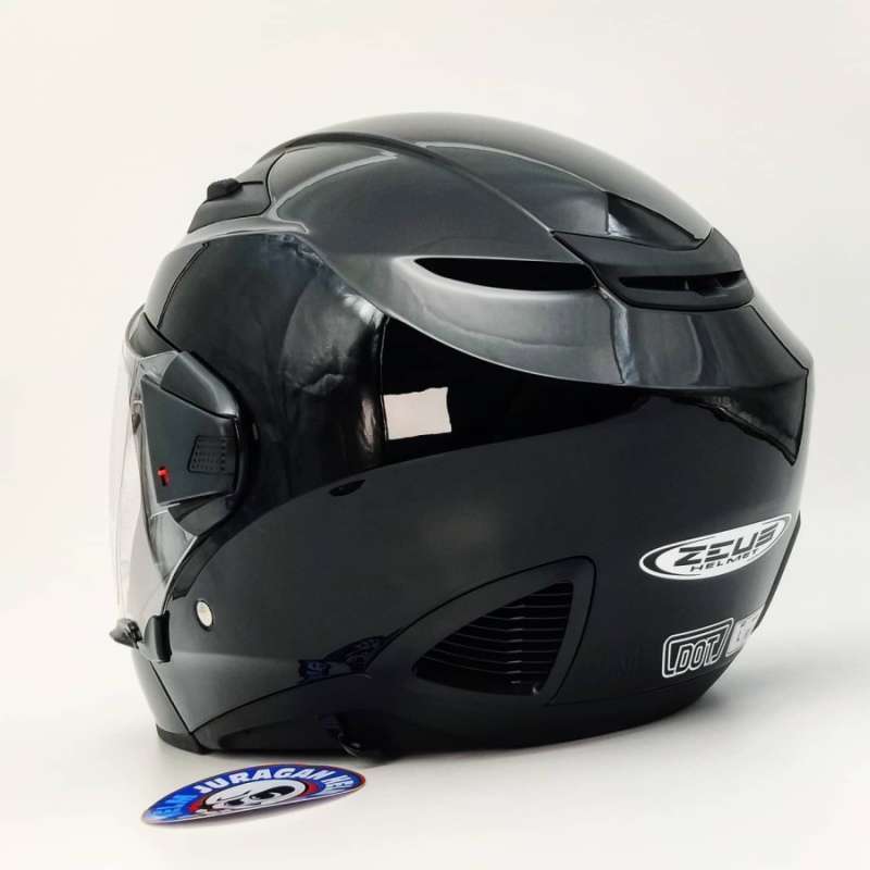 Jual Zeus Zs-611c Black Glossy Di Seller Juragan Helm - Kebon Jeruk-2 ...
