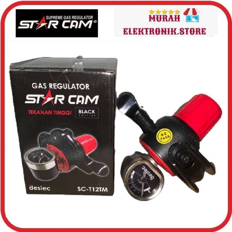 Promo Starcam Sc-t12tm Regulator Gas Tekanan Tinggi Dengan Meteran ...