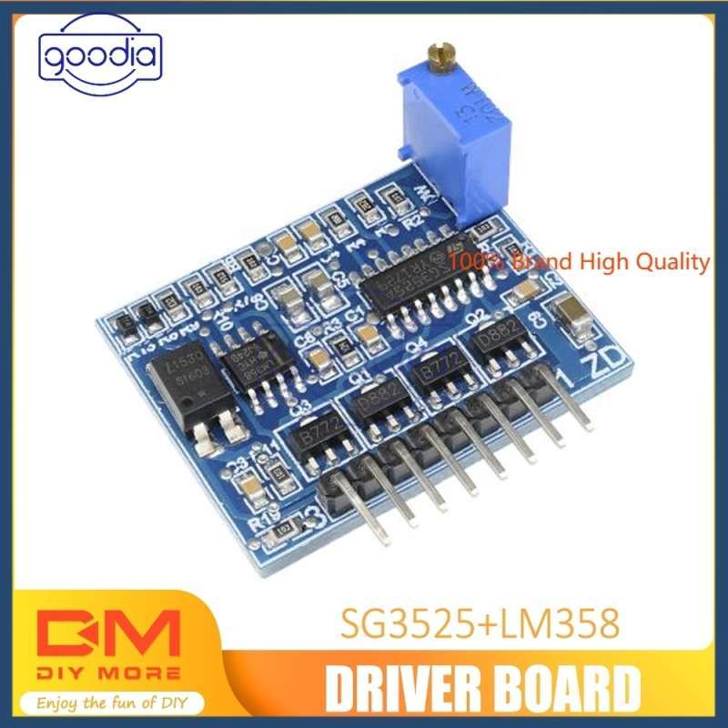 Jual GRATIS ONGKIR Papan Driver Inverter Preamp Sg3525 Lm358 12v-24v ...
