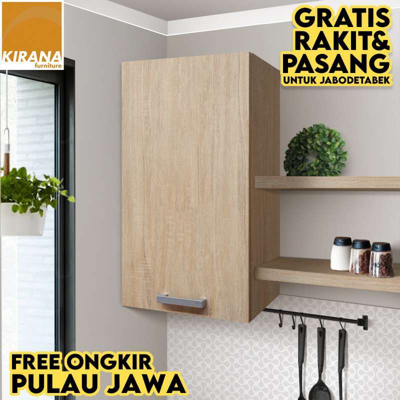 Promo Kitchen Set Atas / Rak / Kabinet / Lemari Dapur Minimalis Modern ...