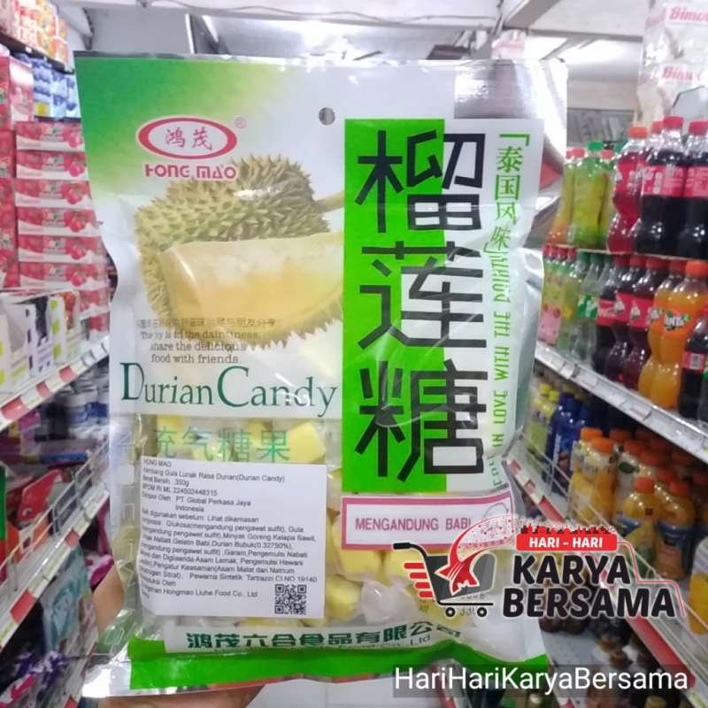 Jual Hong Mao Durian Candy Permen Rasa Durian 350gr ( Non Halal ) Di ... Jual Hong Mao Durian Candy Permen Rasa Durian 350gr ( Non Halal ) Di ...