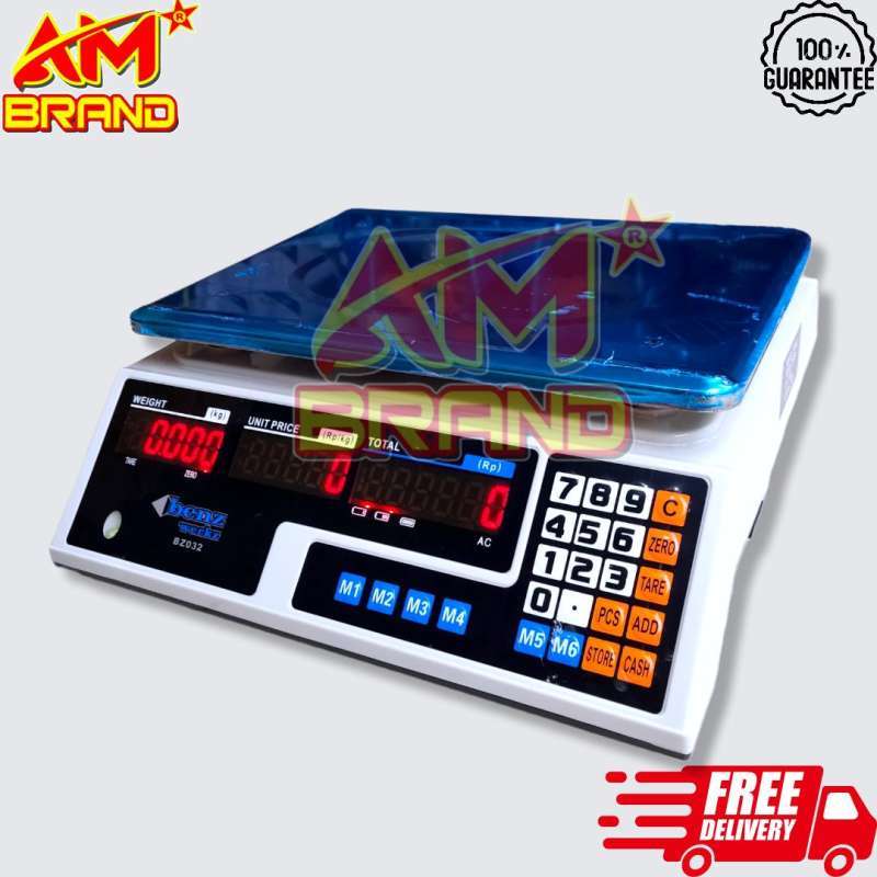 Jual Timbangan Duduk Digital 30Kg Timbangan Dapur Laundry Sembako Buah Benz di Seller AM BRAND ...