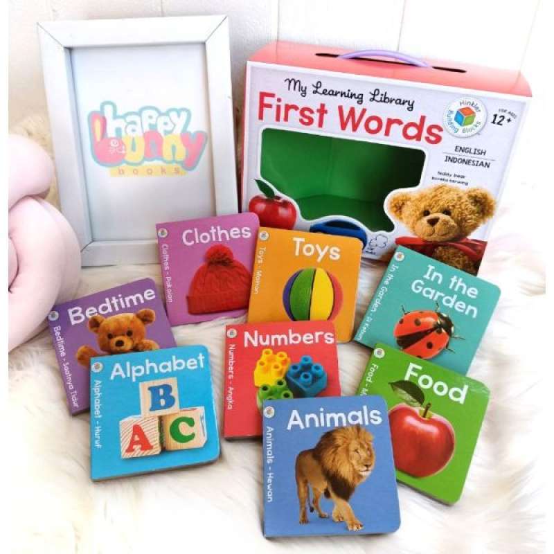 Jual My Learning Library First Words (8 Board Books) di Seller Hoki ...