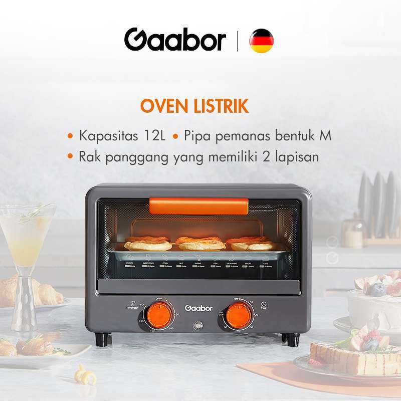 Jual Gaabor Gt-m12a Oven Listrik Alat Dapur Electric Microwave ...
