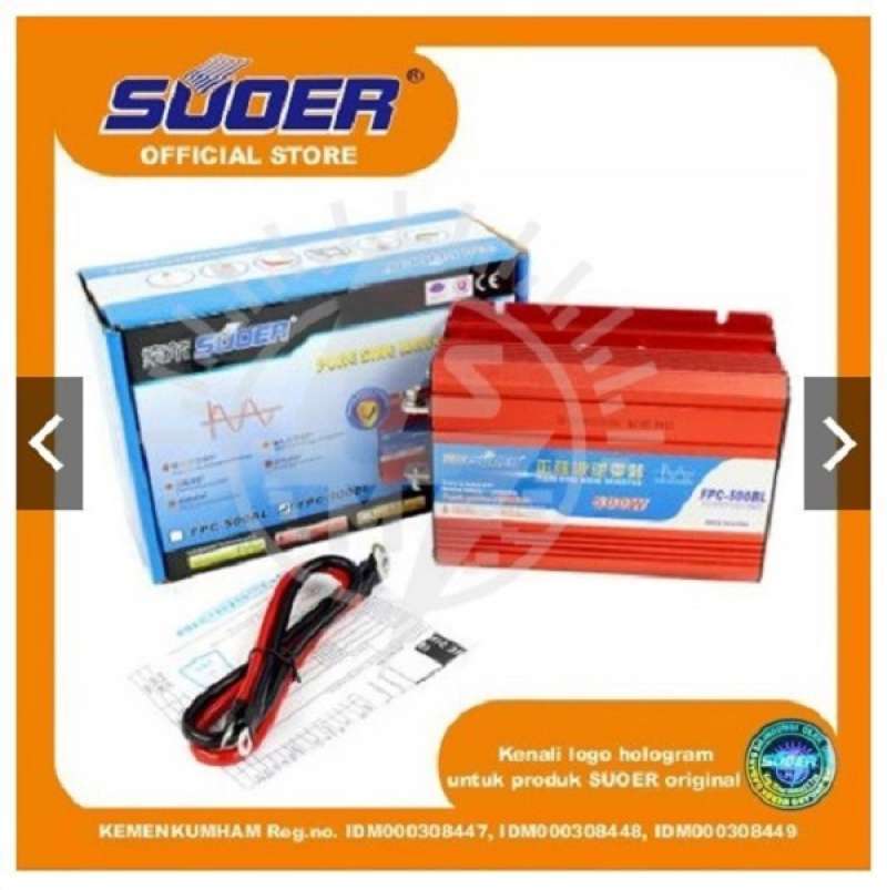 Jual power inverter PSW / sinus murni 500 watt 12 volt fpc 500w di Seller Top_Produk - Bojong ...