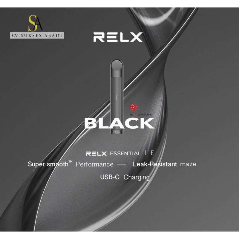 Jual RELX Vape Essential Device Black di Seller cvsuksesabadi - Manukan ...