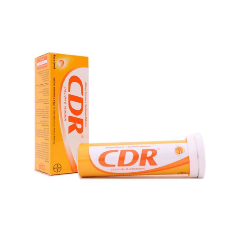 Jual CDR SUPLEMEN KALSIUM RASA JERUK 10 TAB di Seller Padi Farma ...