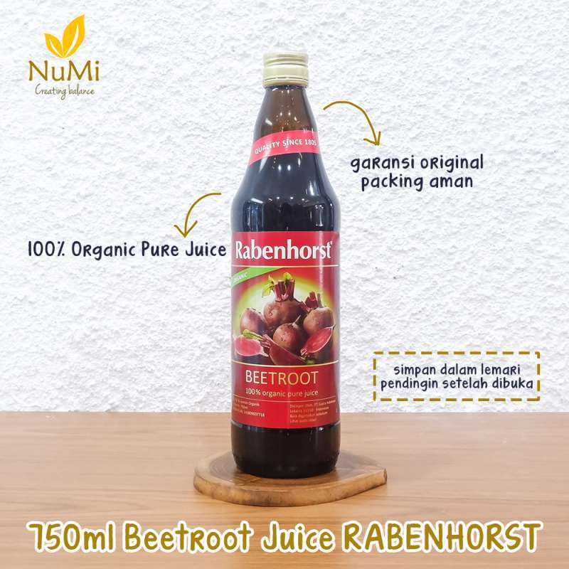 Jual 750ML Sari Bit dan Lemon Minuman Beetroot Juice - RABENHORST di ...