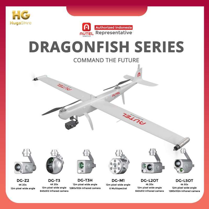 Jual AUTEL DRAGONFISH LITE/ STANDARD/PRO VTOL Fixed Wing DRONE di ...