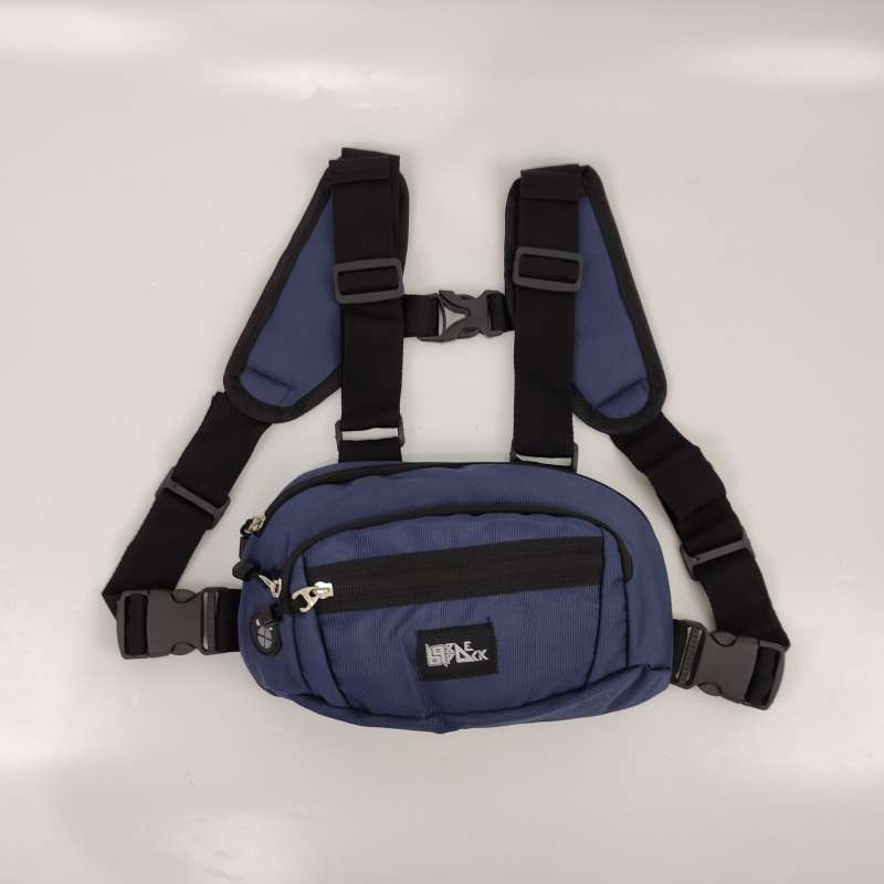 Jual Tas Dada Dengan Lubang Headset Louis Grey Original Baepack / Chest ...