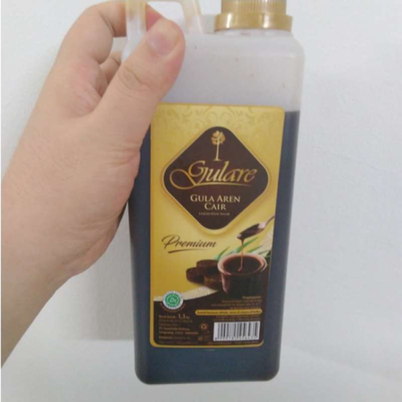 Jual Gulare Gula Aren Cair 1,3kg Liquid Palm Sugar Premiium Halal Bahan ...