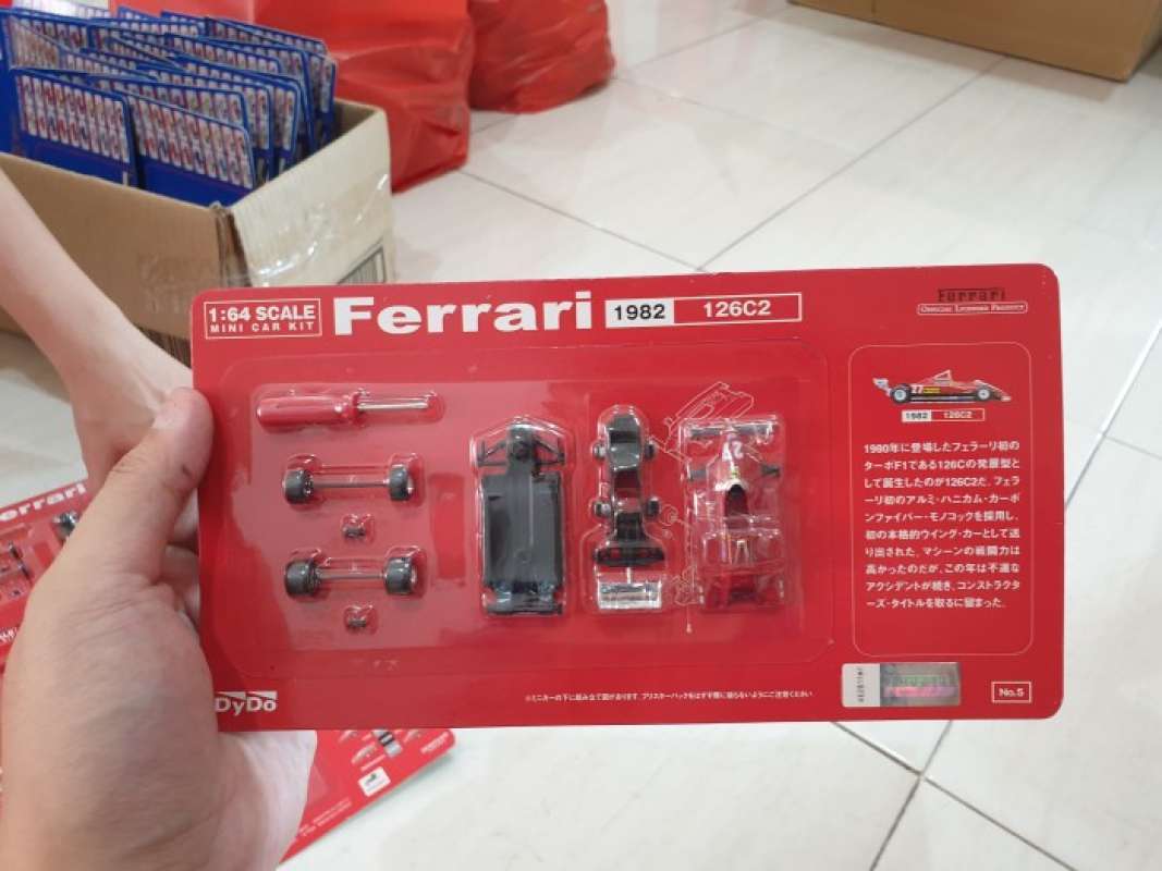Jual 1/64 Dydo Mini Car Kit Ferrari 365Gt4/Bb 1973 Ori Murah di Seller ...