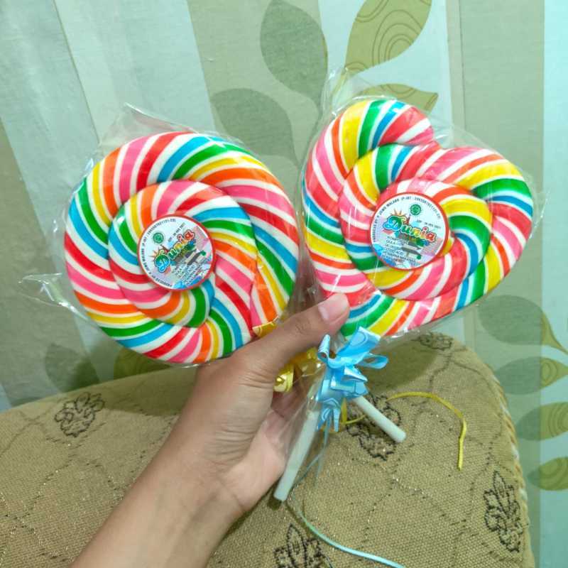 Jual Permen Lolipop besar, lollipop 12cm di Seller store_bandung - Kota ...