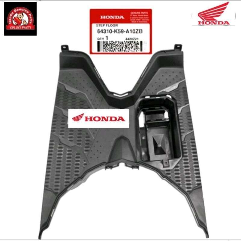 Jual 64310-K59-A10ZB Step floor cover bordes cever injakan kaki vario 150 f1 led vario 125 f1 ...