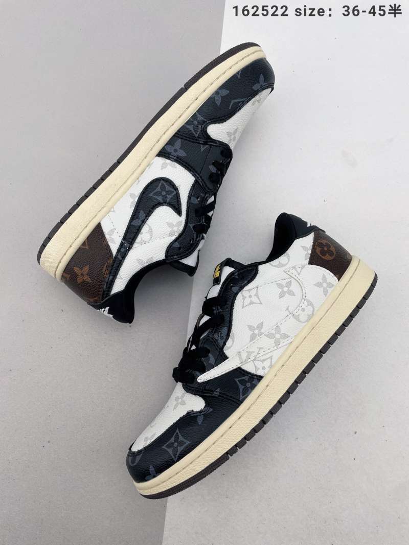Jual Travis Scott X Fragment X Nike Air Jordan 1 Low Lv Low Top White ...