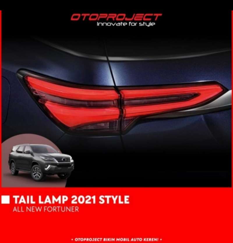 Jual GARANSI OTOPROJECT! Tail lamp Stop lamp All New Fortuner 2016-2021 ...