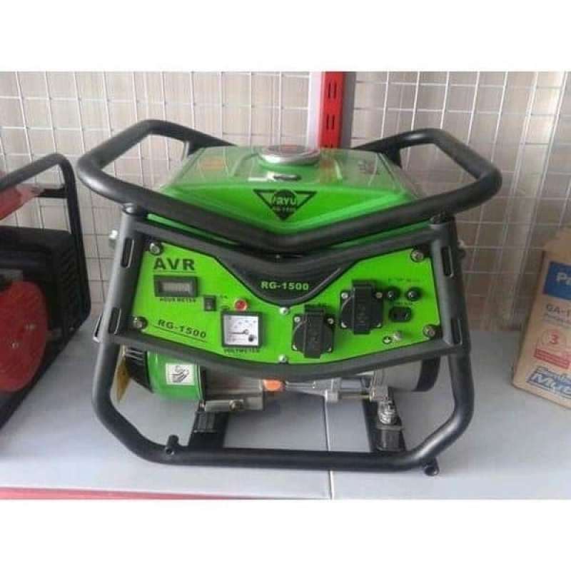 Jual Mesin Genset Bensin RG 1500 RYU / Gasoline Generator Set 1000 Watt ...